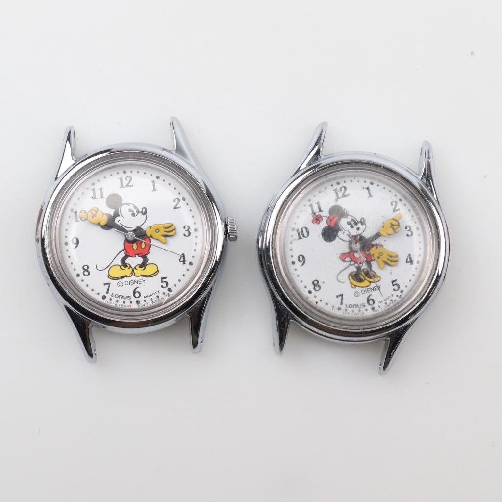 Mickey And Minnie Mouse Watch Set, 2 Watches | Property Room