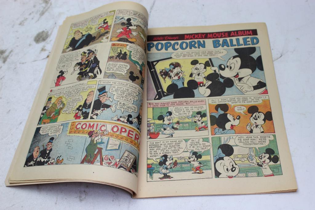 Mickey Mouse Album Comic Book Aug.-Oct. | Property Room