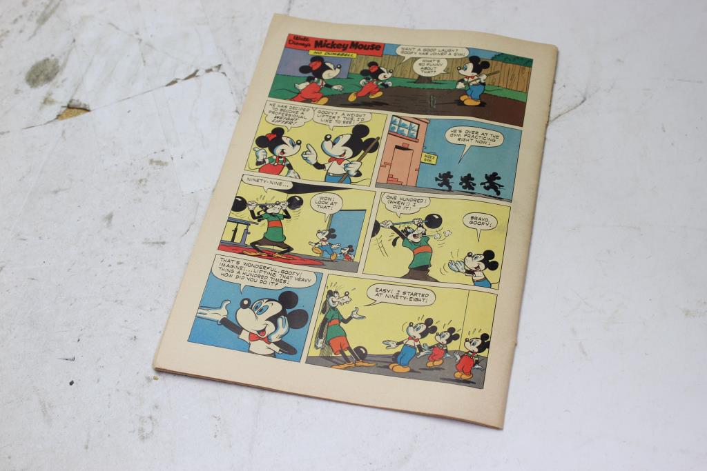 Mickey Mouse Album Comic Book Aug.-Oct. | Property Room