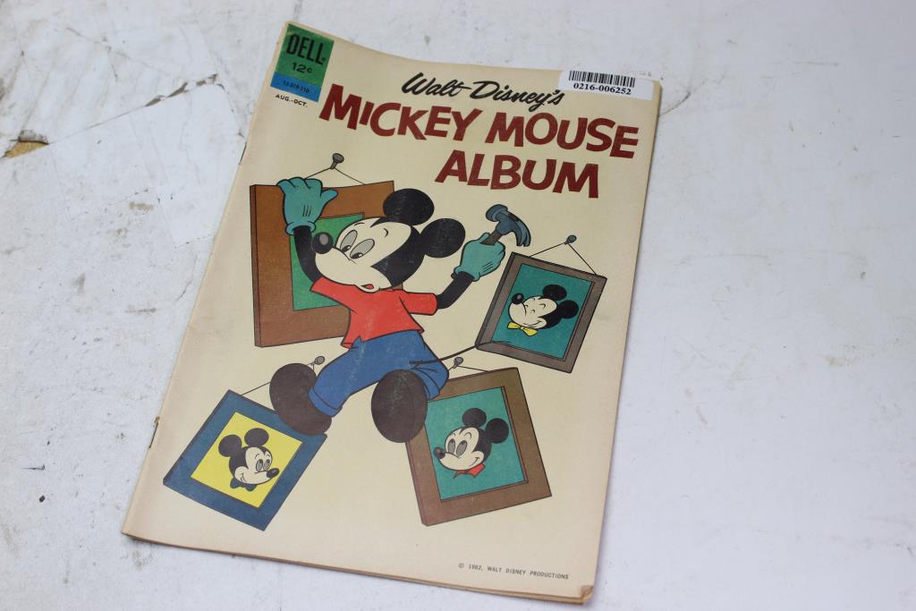 Mickey Mouse Album Comic Book Aug.-Oct. | Property Room