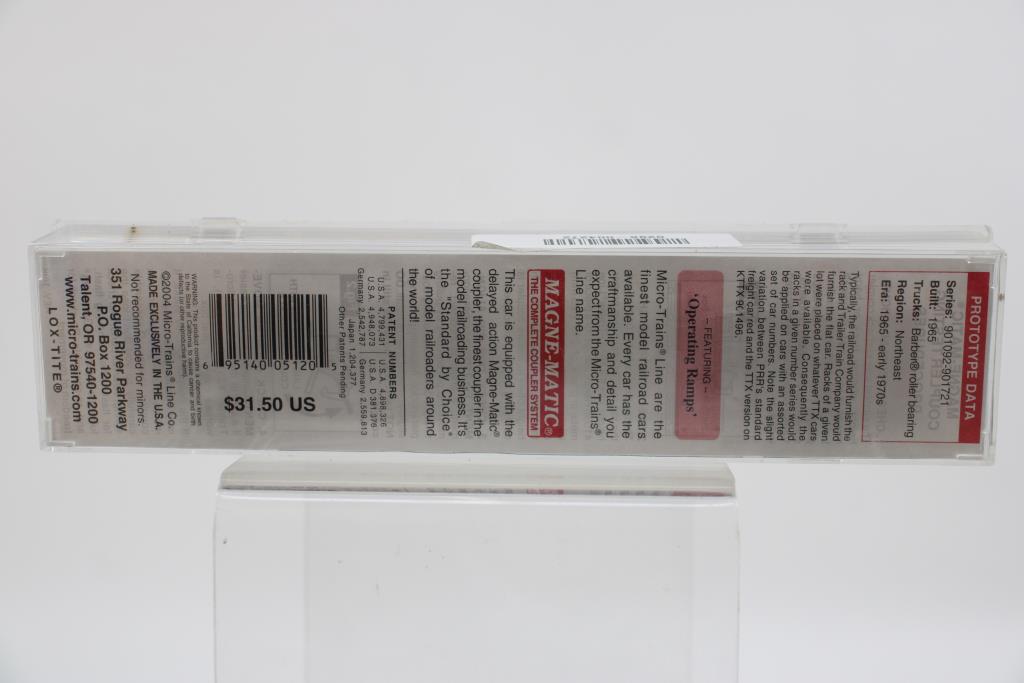 Mico-Trains Line 89' Tri-Level Open Auto Rack | Property Room