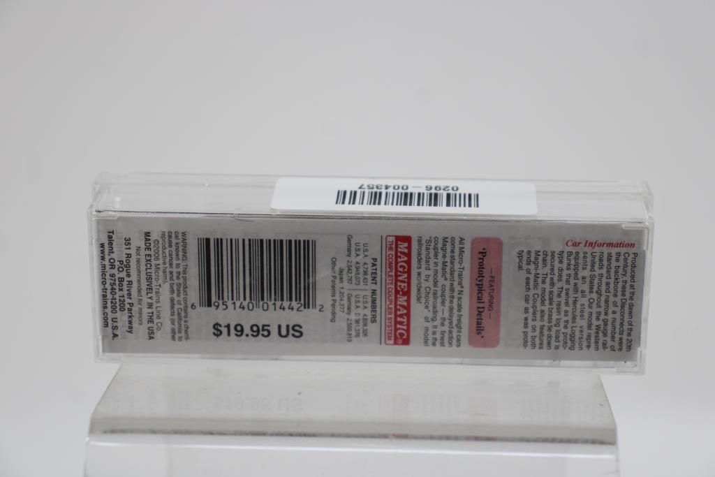 Micro Trans Line Disconnect Log Car | Property Room
