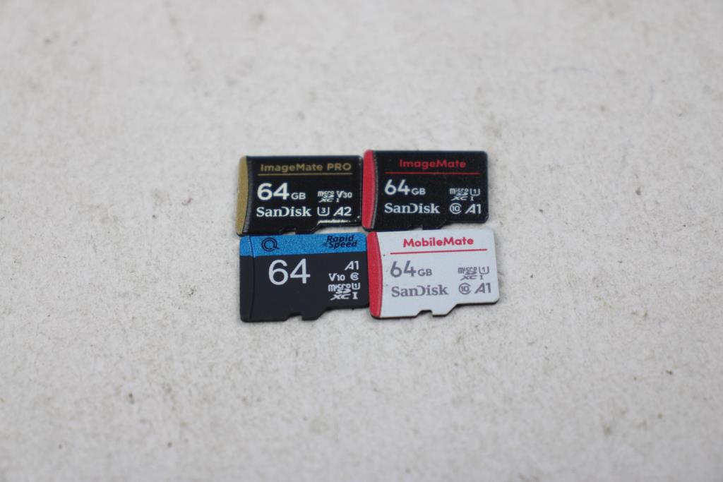 MicroSD Cards Lot, 8 Pieces, 64 Gb | Property Room