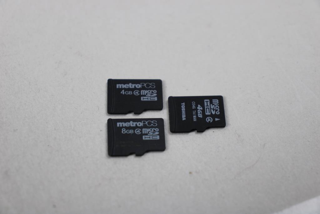 Microsd, Mem Card 2,4,8, Gb, 5 Pieces | Property Room