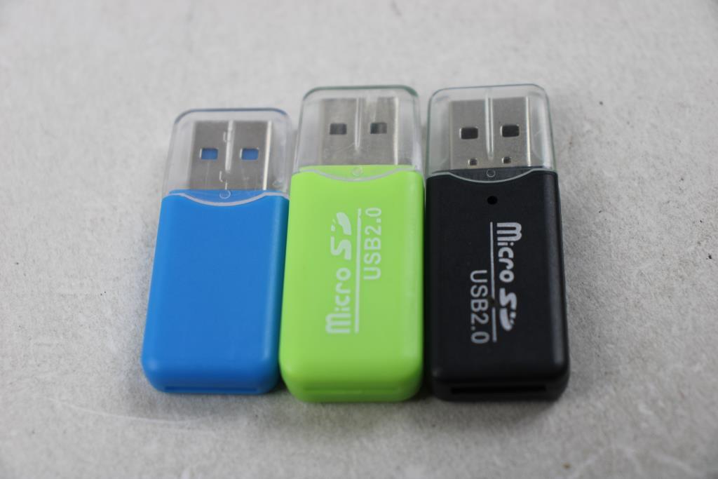 Microsd Memory And USB Adapters, 10 Pieces | Property Room