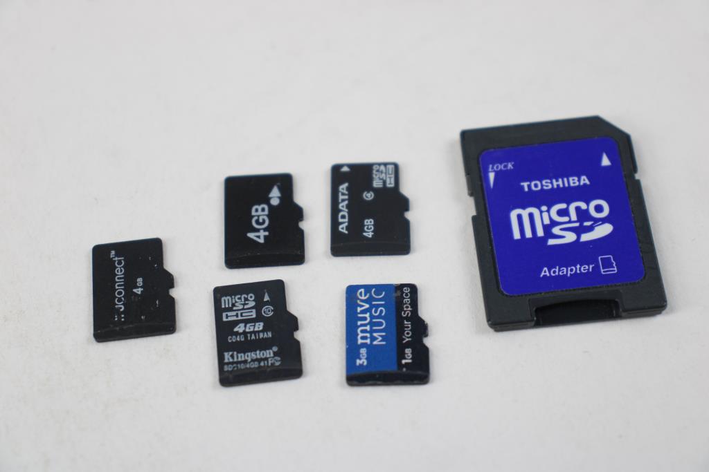 MicroSD Memory Cards, 8GB, Lot Of 10 | Property Room