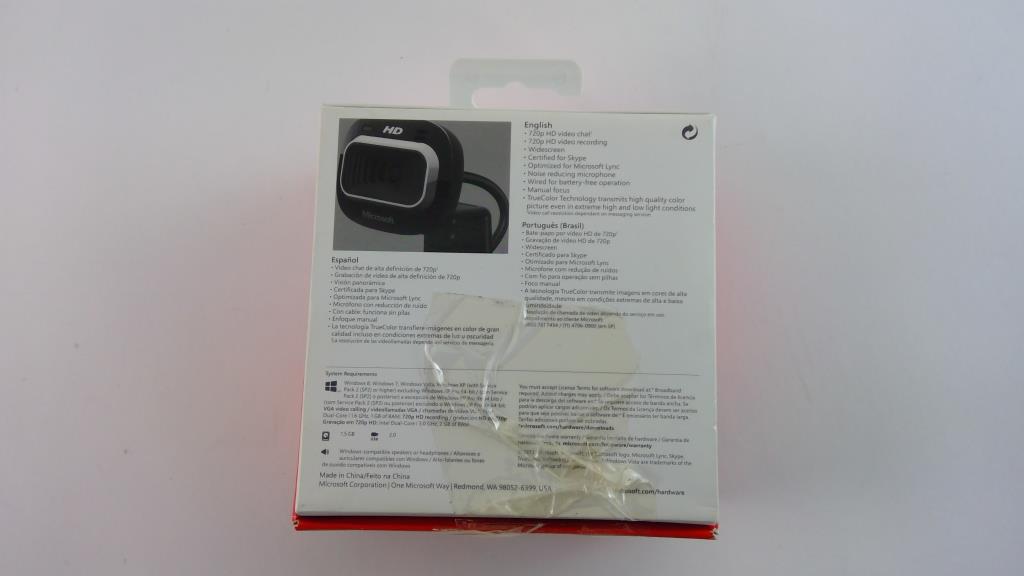 Microsoft Lifecam Webcam | Property Room