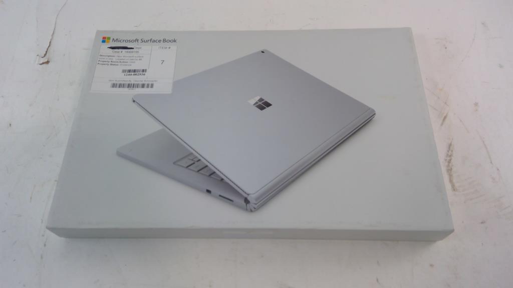 Microsoft Surface Book Laptop, New In Box | Property Room