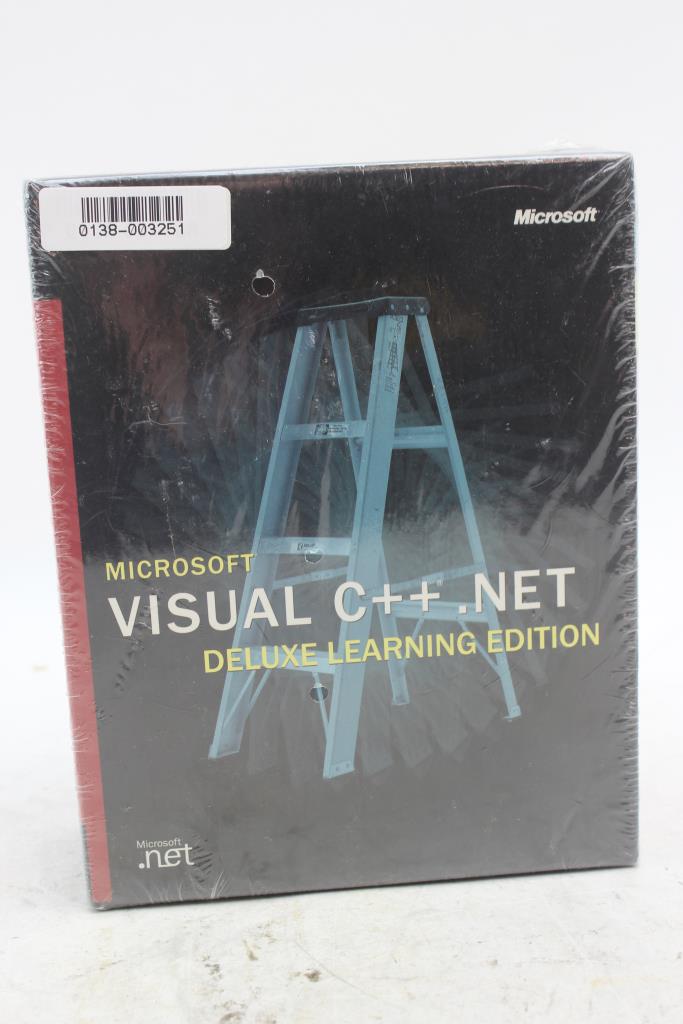 Microsoft Visual C++ .NET Deluxe Learning Edition Software | Property Room