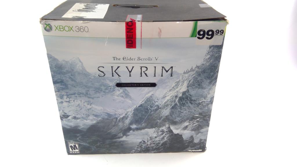 Microsoft Xbox 360 Skyrim Collectors Edition | Property Room