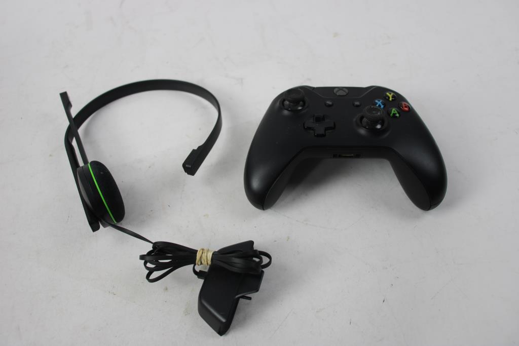 Microsoft Xbox One With Controller And Wired Mono Headset | Property Room