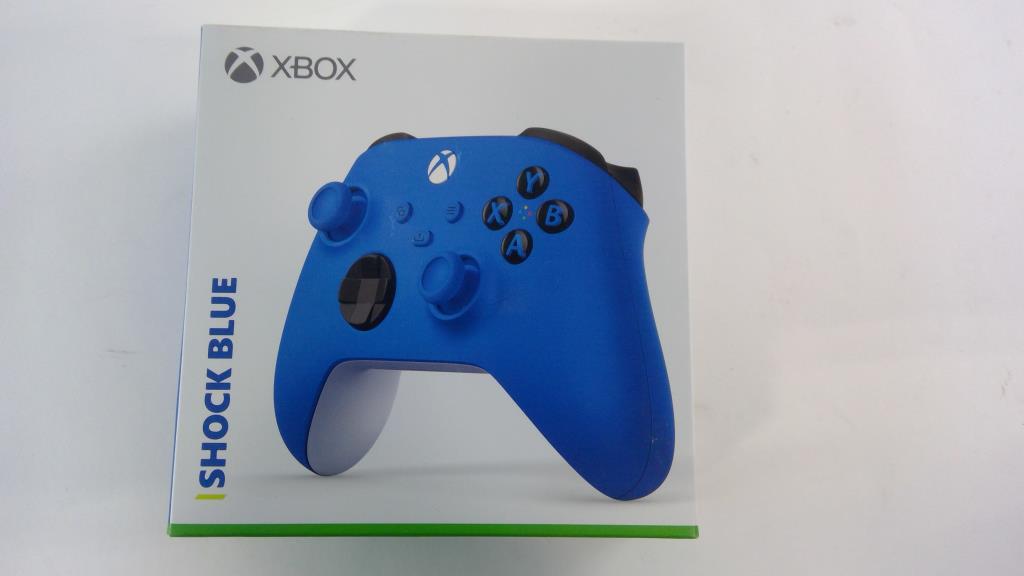 Microsoft Xbox Shock Blue Controller | Property Room