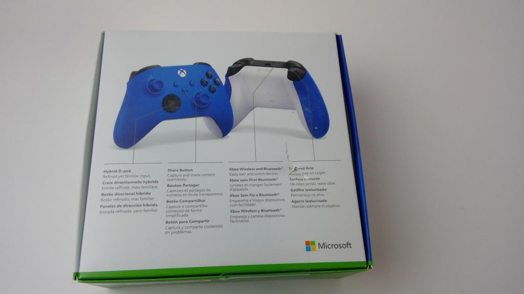 Microsoft Xbox Shock Blue Controller | Property Room
