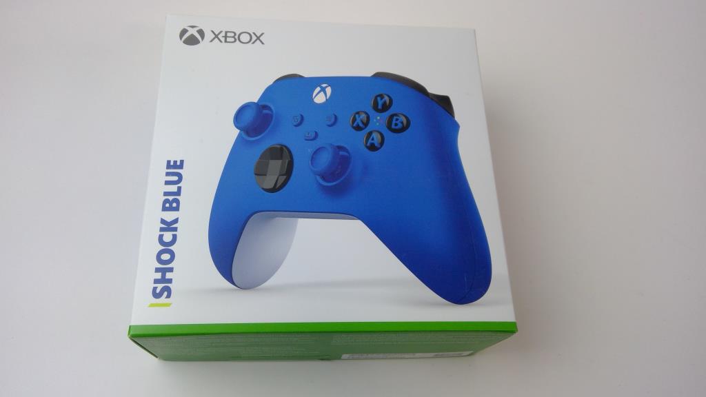 Microsoft Xbox Shock Blue Controller | Property Room