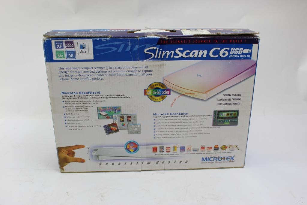 Microtek SlimScan CR Scanner | Property Room