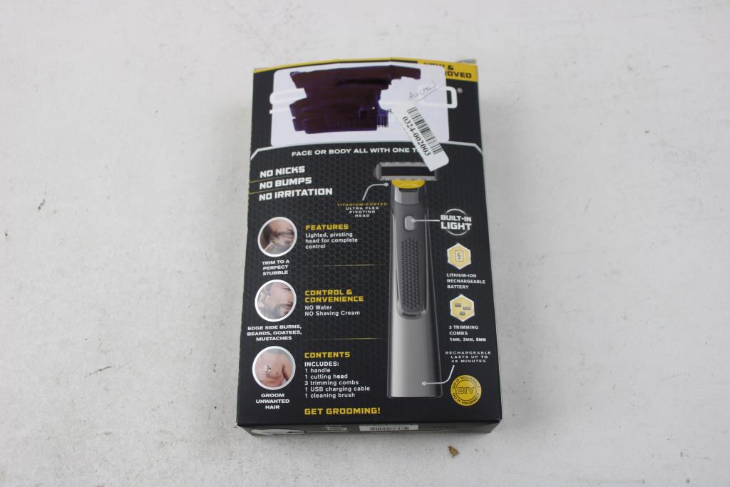 Microtouch Solo Titanium Electric Shaver | Property Room