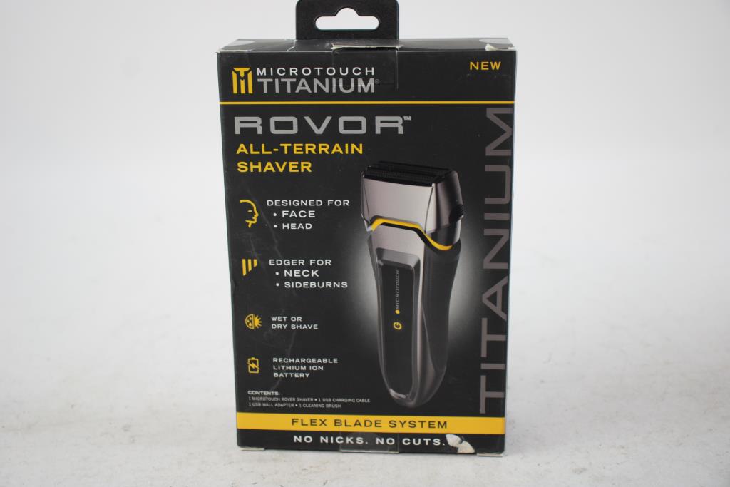 Microtouch Titanium Rovor All-Terrain Shaver | Property Room