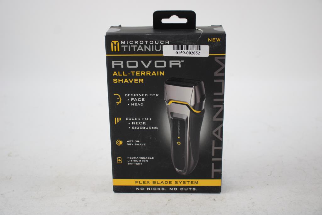Microtouch Titanium Rovor All-Terrain Shaver | Property Room