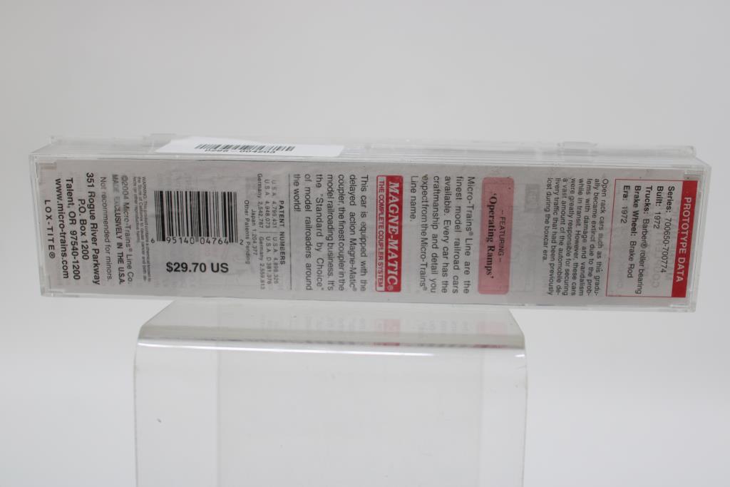 Micro-Train Line 89' Tri-Level Open Auto Rack | Property Room