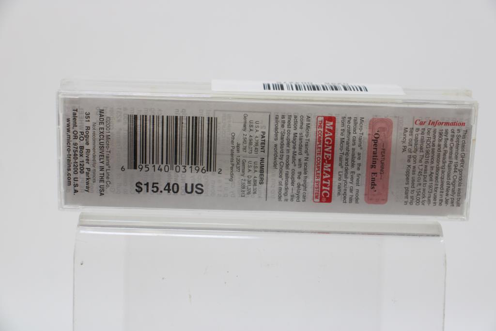 Micro-Trains Line 50' Gondola Fishbelly Side With Drop Ends Reading | Property Room