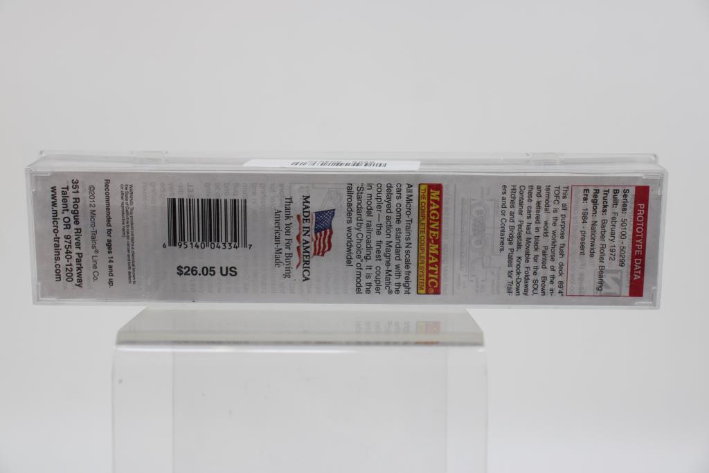 Micro-Trains Line 89' TOFC Flat Car | Property Room