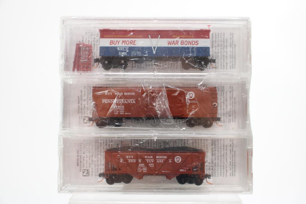 Micro-Trains Line War Bonds 3 Pack | Property Room