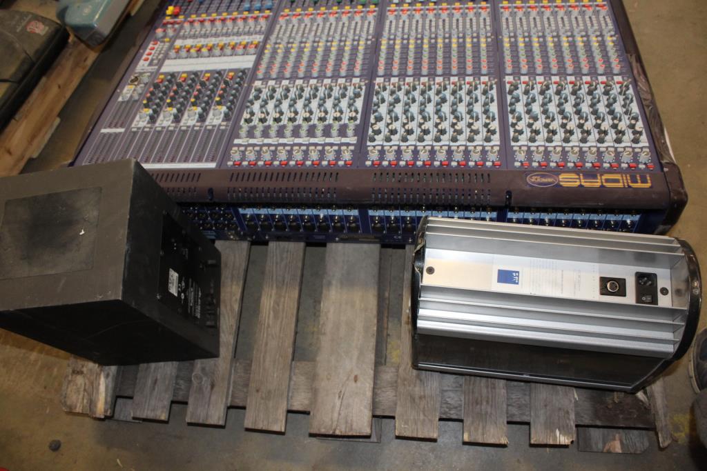 Midas Verona 240 Mixing Console, ATC Loudspeaker, And More, 3 Pieces ...