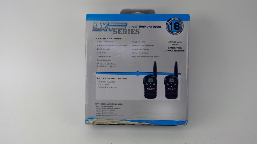 Midland LXT 118 Radios | Property Room
