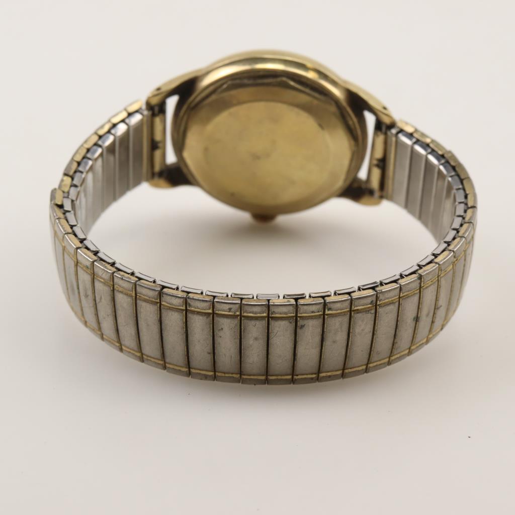 Mido Multifort 14kt Gold Case Powerwind Watch | Property Room