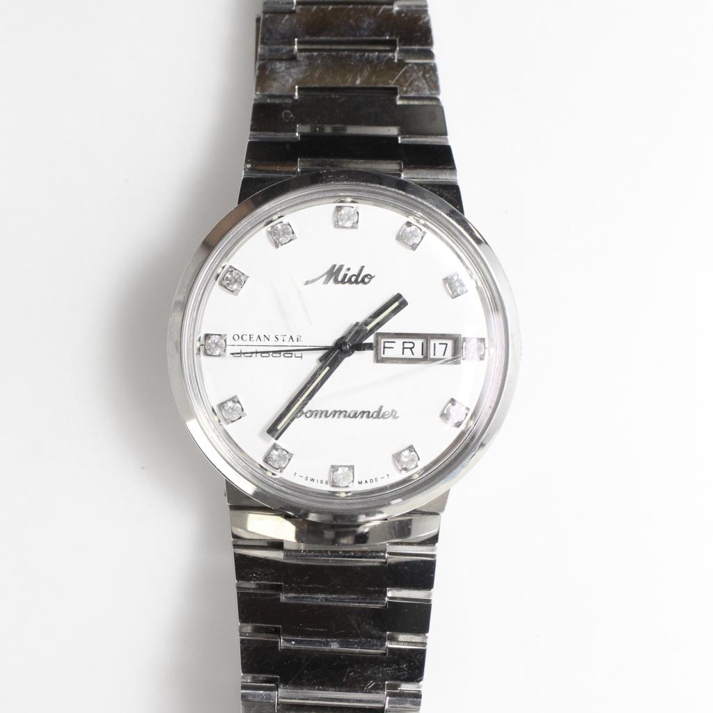 Mido Ocean Star Commander Datoday Watch | Property Room