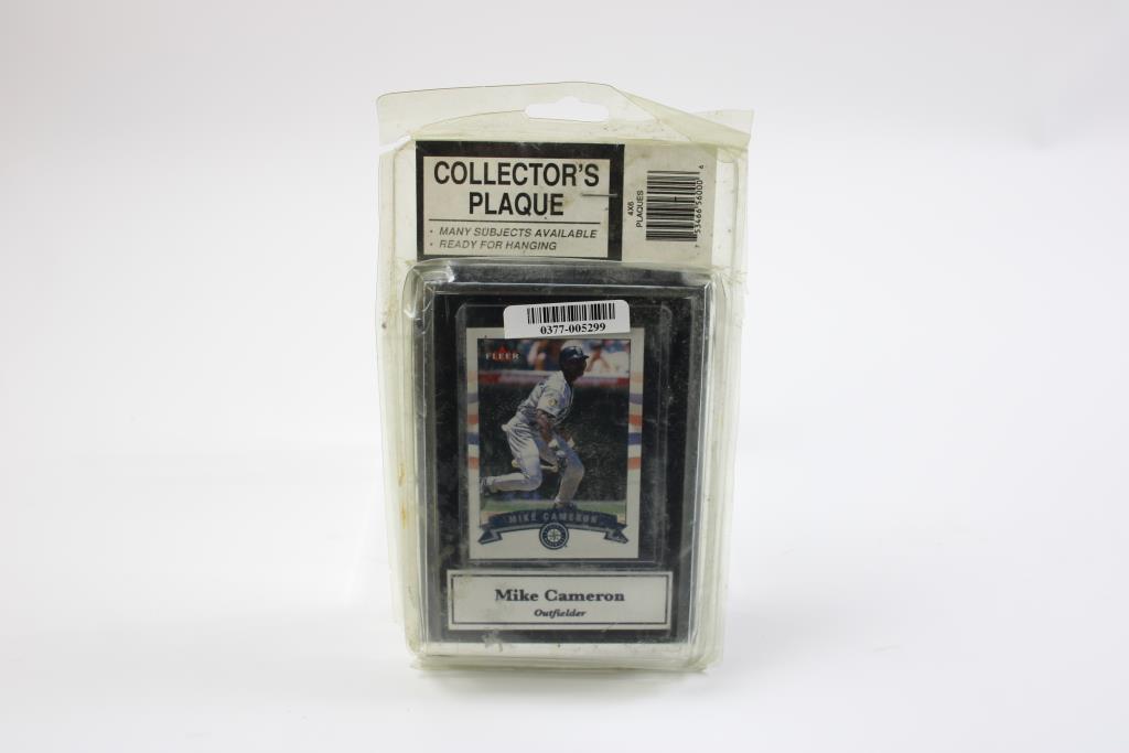 Mike Cameron Collectors Plaque | Property Room