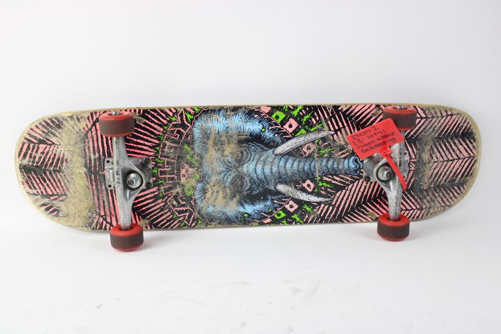Mike Vallely Elephant Complete Deck, Pink | Property Room