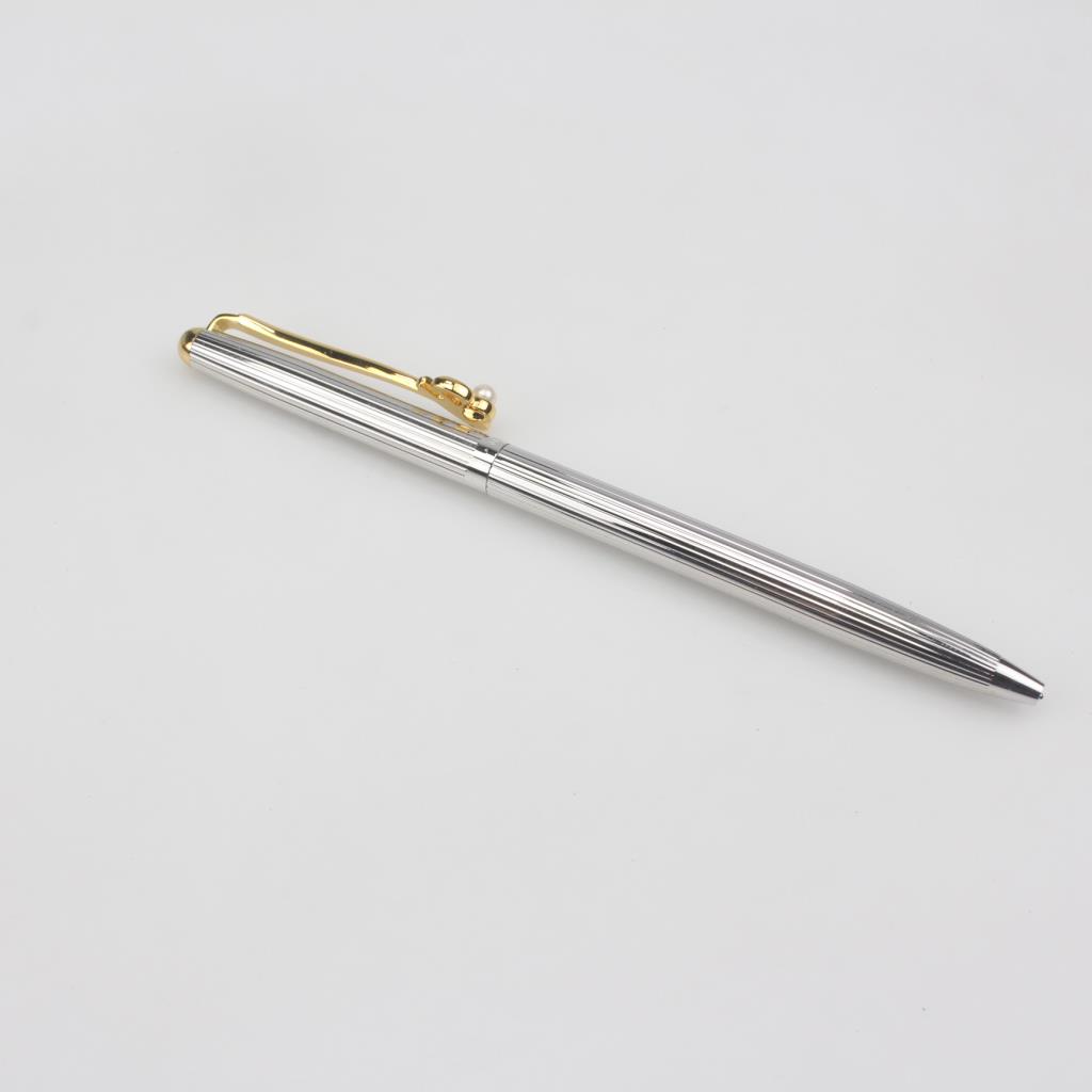 Mikimoto Pearl Two Tone Ballpoint Pen | Property Room