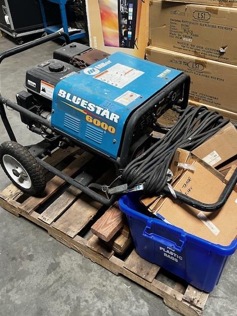 Miller Bluestar 6000 Gas Powered Generator And More | Property Room