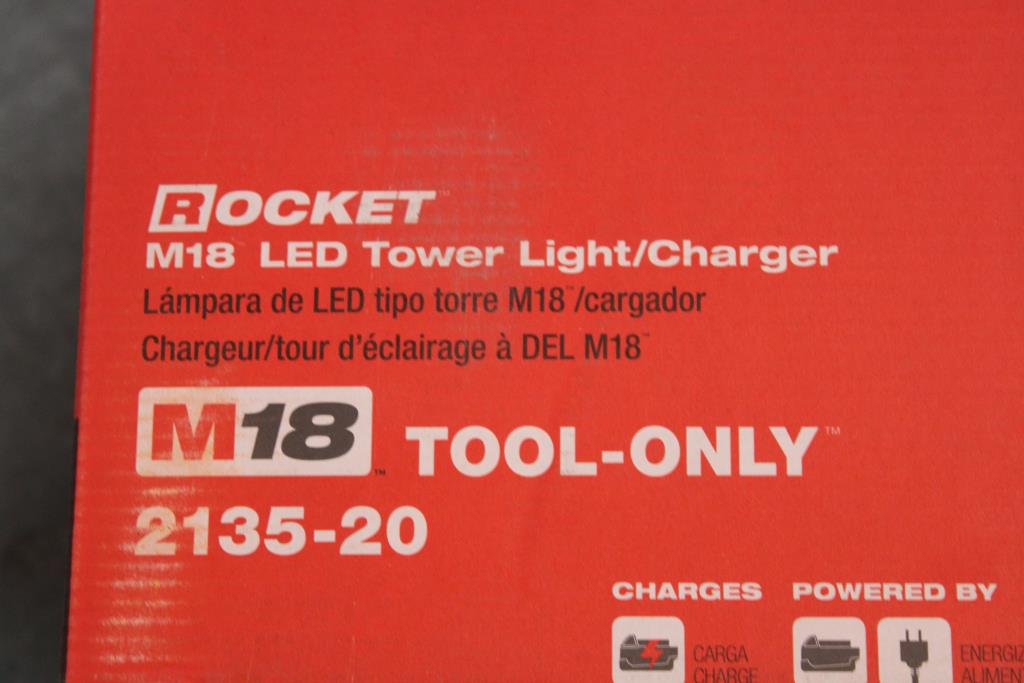 Milwaukee 2135-20 M18 Rocket LED Tower Light | Property Room