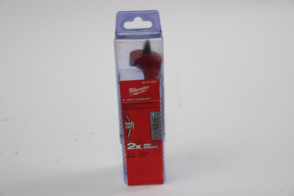 Milwaukee 6" Ship Auger Bit | Property Room