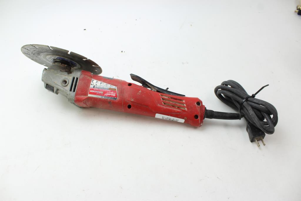 Milwaukee 6142-30 Corded Angle Grinder | Property Room