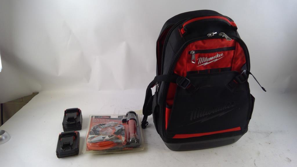 Milwaukee Backpack With Tools, 10+ Pieces | Property Room