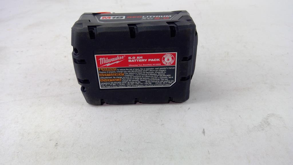 Milwaukee Battery Pack, 48-11-1850 | Property Room