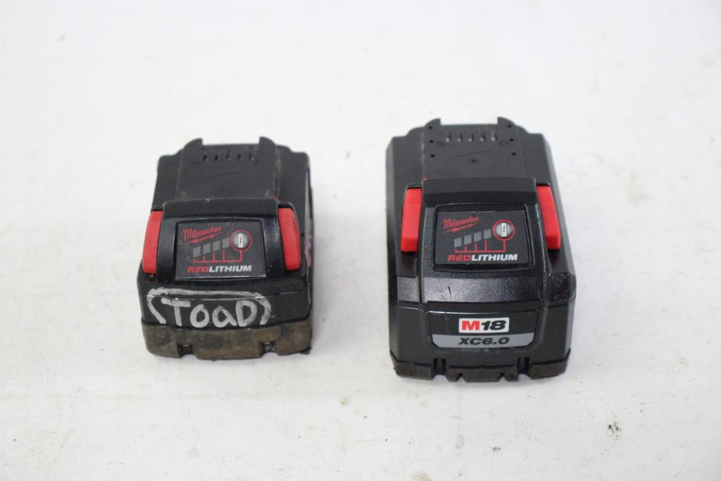 Milwaukee Battery Pack And More, 2 Pieces | Property Room