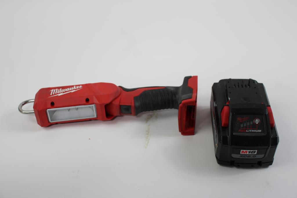 Milwaukee Battery Pack, Cobalt Drill Set And Flashlight, 3 Pieces ...