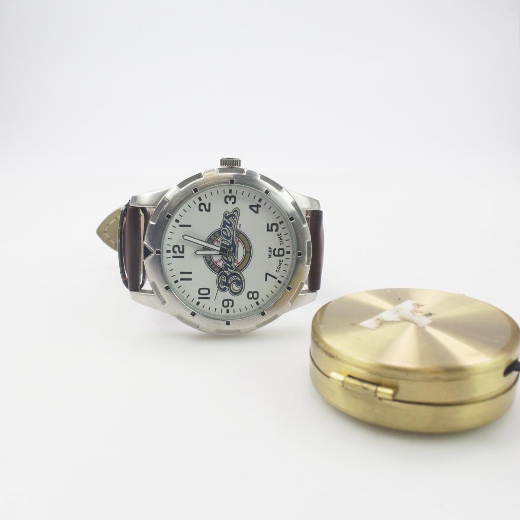 Milwaukee Brewers Watch And Compass | Property Room