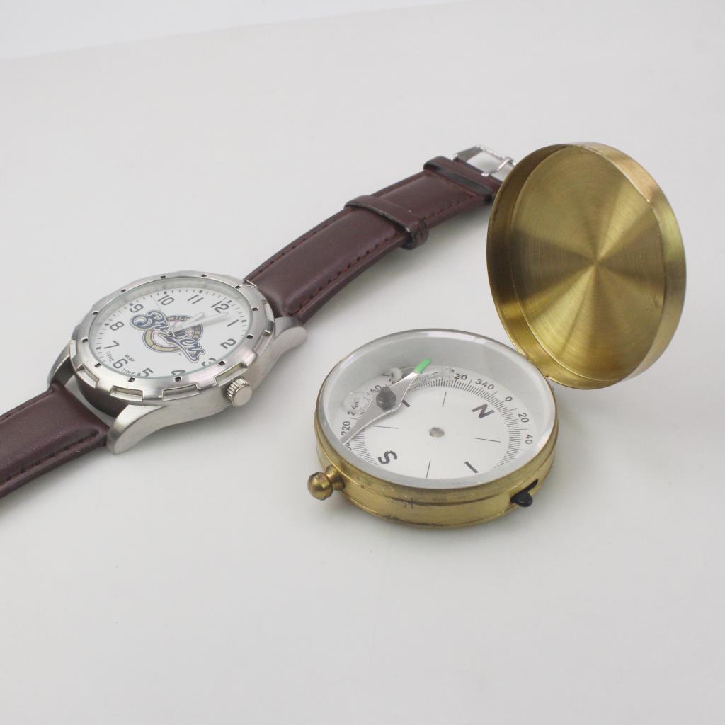 Milwaukee Brewers Watch And Compass | Property Room