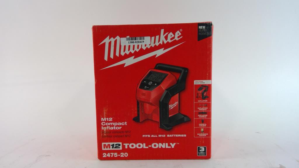 Milwaukee Compact Inflator | Property Room