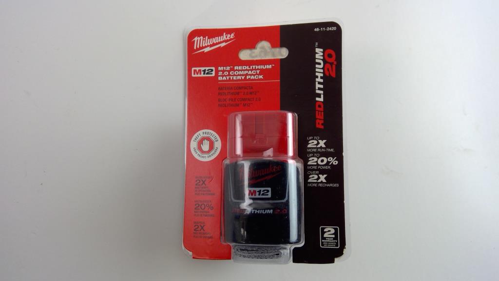 Milwaukee Compact Tool Battery | Property Room