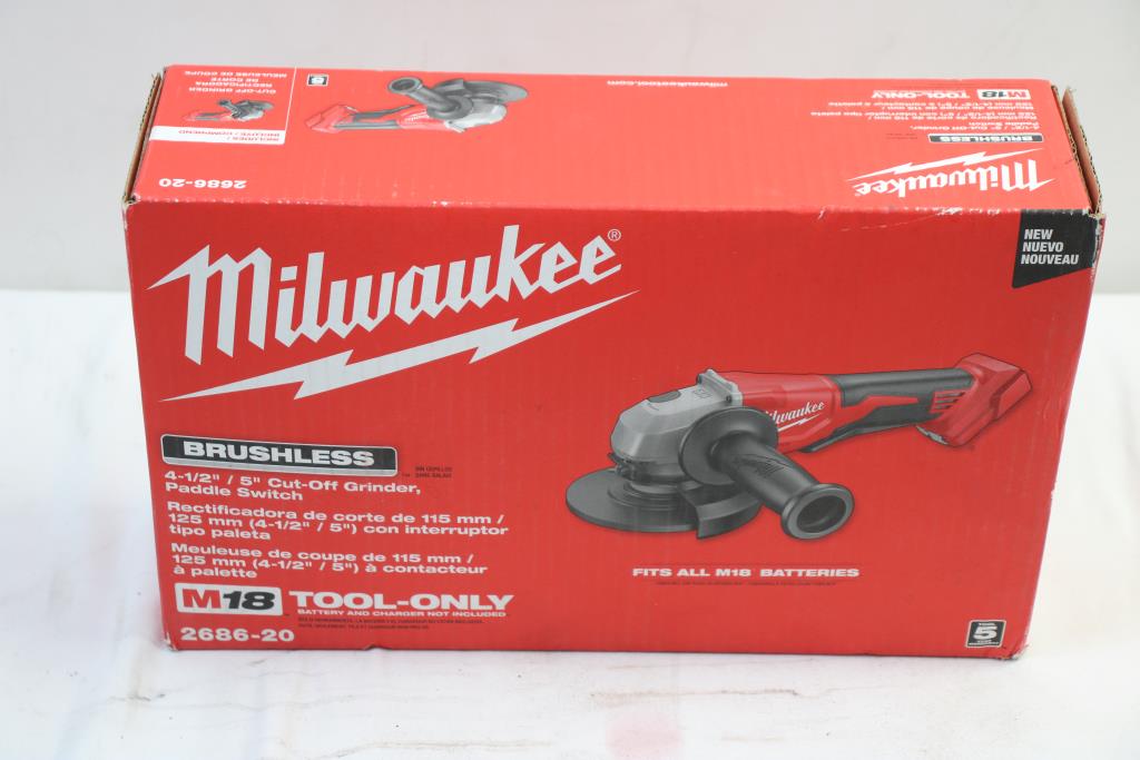 Milwaukee Cut-Off Grinder , Paddle Switch | Property Room