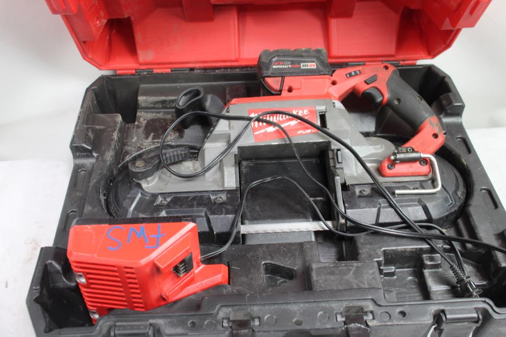 Milwaukee Deep Cut Variable Speed Band Saw Kit | Property Room