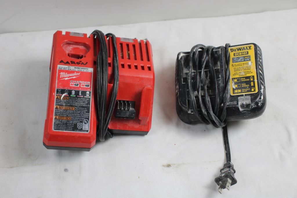 Milwaukee, Dewalt, Makita, Charger, Battery, | Property Room