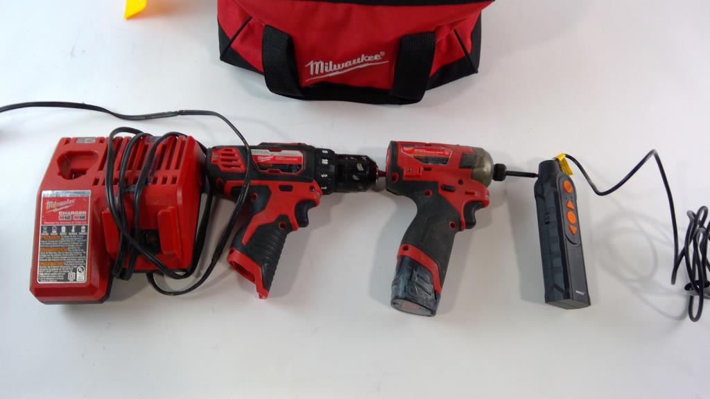 Milwaukee Drill/driver And Hydraulic Driver | Property Room