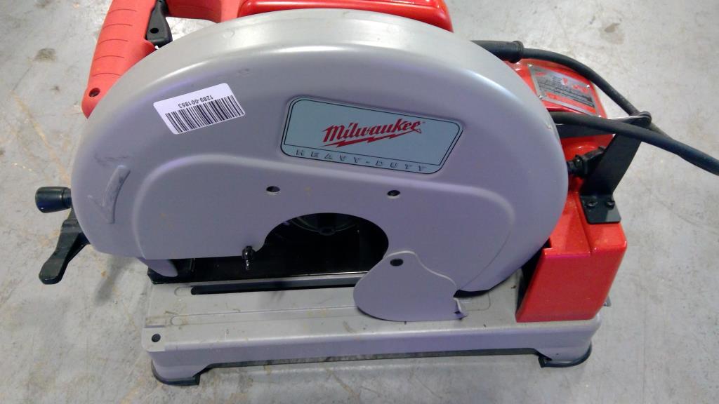 Milwaukee Dry Cut Machine | Property Room